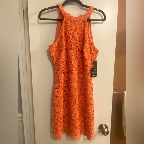 Lulus | Dresses | Nwt Lulus Love Poem Dress Coral | Poshmark